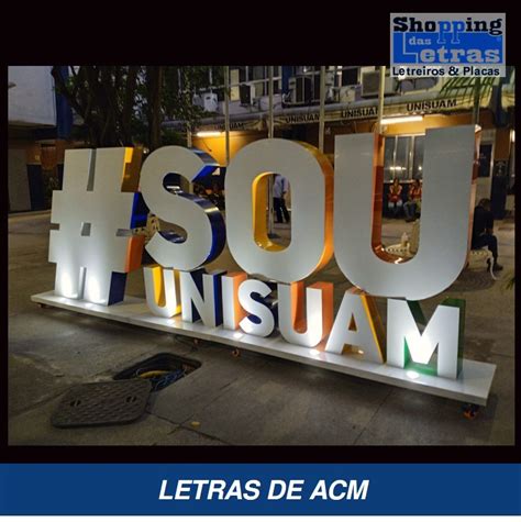 Acm Letreiros Shopping Das Letras