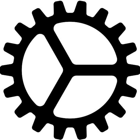 Cog Outline Icon Svg Png Free Download