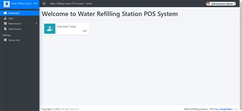 Water Refilling Station Pos System In Php Mysql Free Download Source