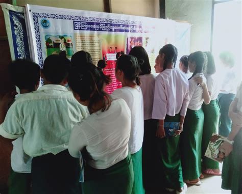 ပုံပါကျင်မြို့ လူထုအ‌ခြေပြုဗဟိုဌာန Community Center ခန်းမ၌ သင်္ချာဉာဏ