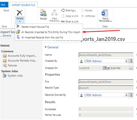 D365 Quick Tip Delete Records Imported By Mistake D365 Demystified
