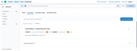 Security Solution `exist` Is Displayed Instead Of `does Not Exist