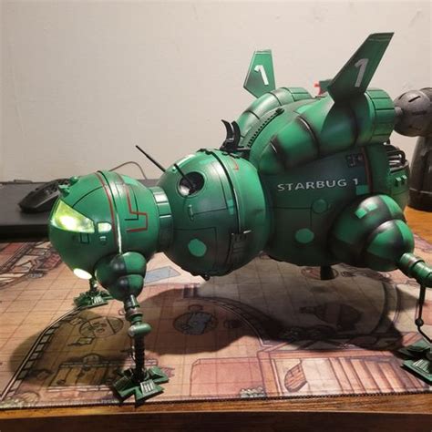 3d Printer Red Dwarf Starbug Accurate To The Model On The Show • Made