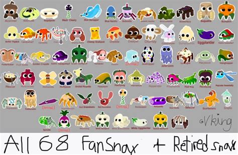 All Of My Fanmade Bugsnax Updated Rbugsnax