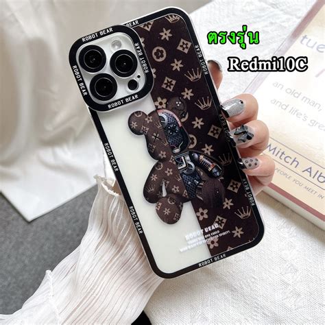 สำหรับ Redmi12 Redmi A2plus Redmi12c Redmi A1 Redmi10c Redmi Note12 5g เคสลาย Bear Xiaomi