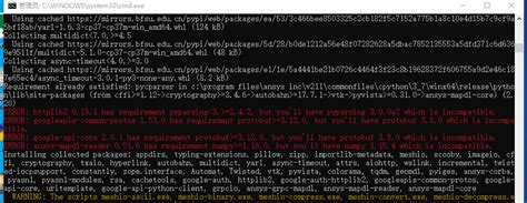 Can Pymapdl Support ANSYS R Or Late Workbench Cpython Version Issue Ansys