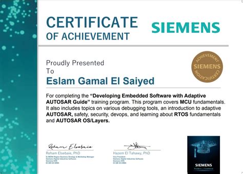 Eslam Gamal On Linkedin Siemens Embeddedsystems 15 Comments