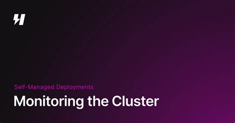 Monitoring The Cluster Dgraph