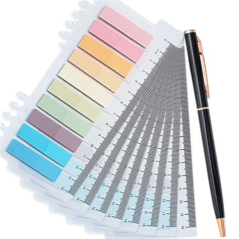 Buy 1600 Pcs Sticky Tabs Page Markers Annotation Tabs Transparent