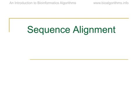 Scoring Schemes In Bioinformatics Blosum Pptx