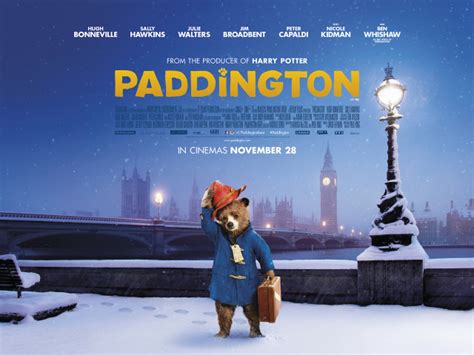 Paddington Bear Snow Lamppost Clock Free Wallpaper For Desktop