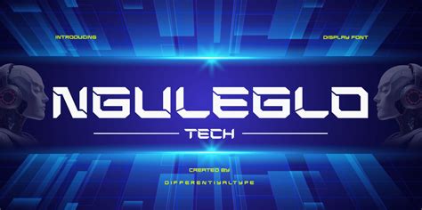 Nguleglo Tech Font