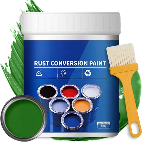 Weatherproof Rust Converter Paint For Metal 2 In 1 Rust Conversion Paint Rust Remover Rust