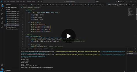 Day 0️⃣8️⃣ And 0️⃣9️⃣ Of 30daysofpython Object Oriented Programming