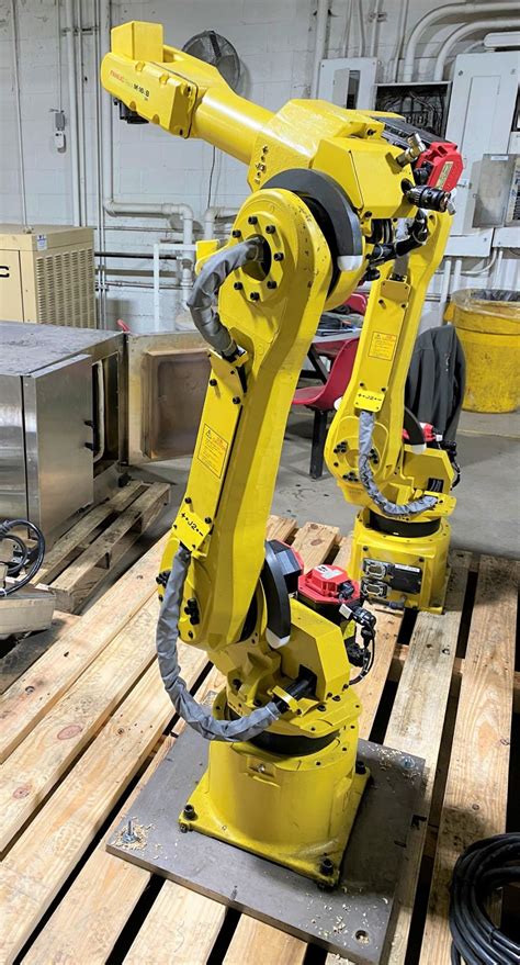 2005 Fanuc M16ib 20 Robot With R J3ib Control M 16ib20