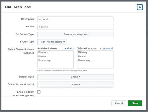 App Events To Splunk
