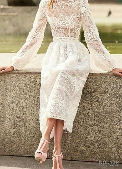 عکس لباس دخترانه سفید عکس نودی