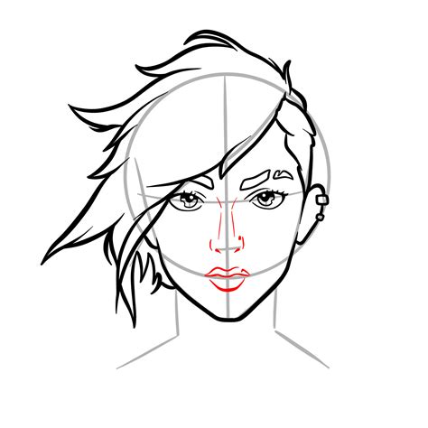 How To Draw The Face Of Vi From Arcane Act