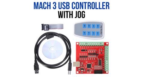 Mach 3 USB Controller With Jog Micro Robotics