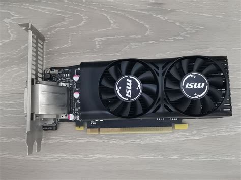 Msi Nvidia Geforce Gtx1050ti 768sp 4gb Lp Gddr5 Graphics Video Card Dvi Dp Hdmi Ebay