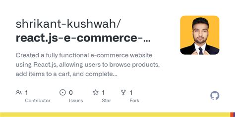 Github Shrikant Kushwahreactjs E Commerce Website Created A Fully Functional E Commerce