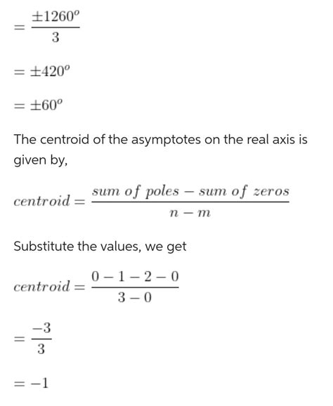 Solved 2 Sketch The Root Locus Using The Hand Drawing Rules Presented Course Hero