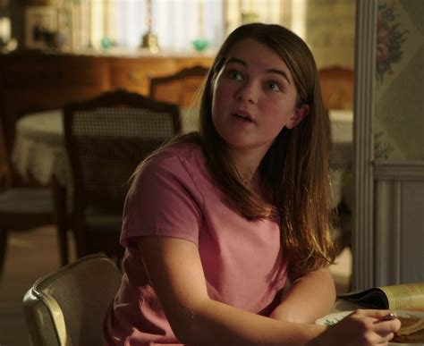 Pink Tee Worn By Raegan Revord As Melissa Missy Cooper In Young Sheldon Tv Show