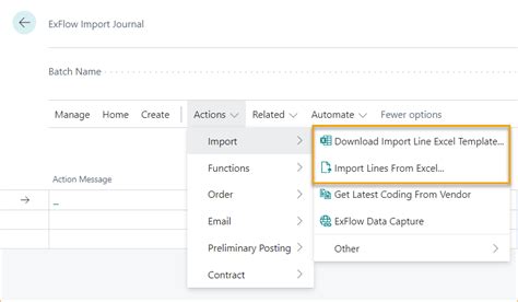 Exflow Import Journals Signup Software Documentation Platform
