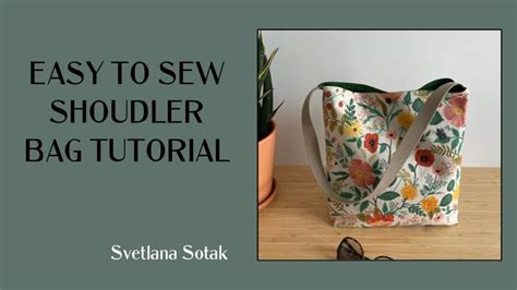 Free Pattern Step By Step Shoulder Bag Sewing Tutorial How To Sew A