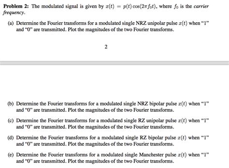 Solved NRZ unipolar ㅣ RZ unipolar Chegg com