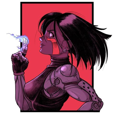 Alita Battle Angel Alita Drawn By Marton Huszar Danbooru