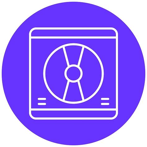 Premium Vector Compact Disk Icon Style