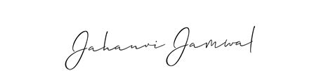 93 Jahanvi Jamwal Name Signature Style Ideas Exclusive Name Signature