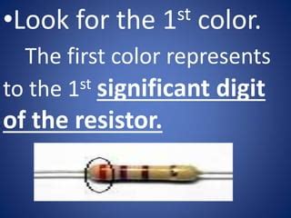 Resistor Color Coding PPTX
