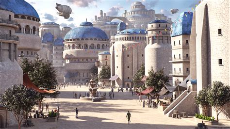 Fantasy City Finished Projects Blender Artists Community