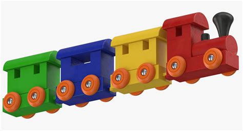 3d Toy Train Model Turbosquid 1375630
