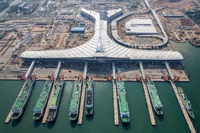 海南海口新海滚装码头客运综合枢纽站项目加紧施工 人民图片网