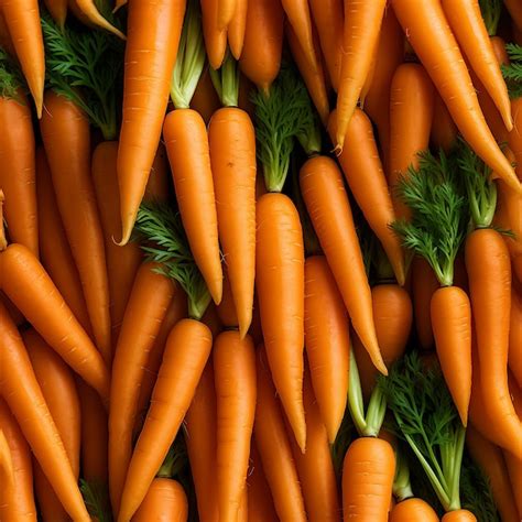 Premium Photo Carrot Close Up Photograph Seamless Picture