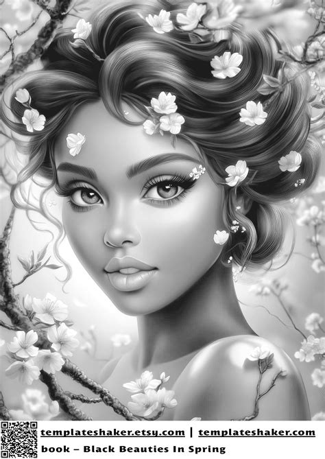 Free Coloring Printables Enjoy A Free Page From My New Book Black Beauties In Spring” ️ Link