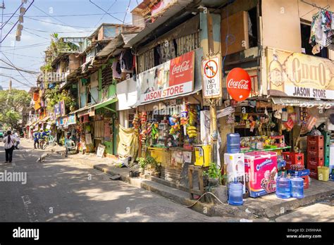 Street Scenes In The Capital Of Manila Stock Photo Alamy