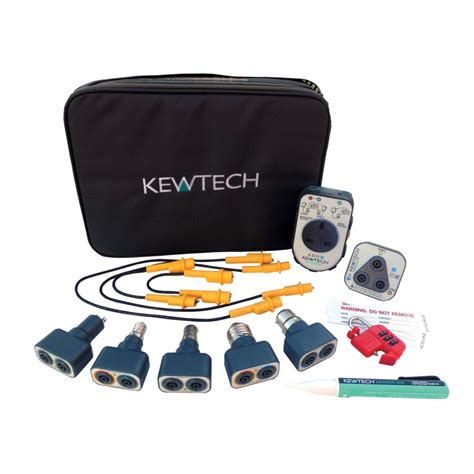 Kewtech Kewtk1 Accessory Tester Kit Fuseboxshop