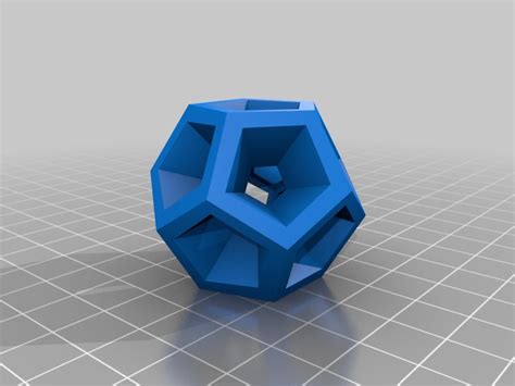 Free Stl File Hollow Dodecahedron・3d Printer Design To Download・cults