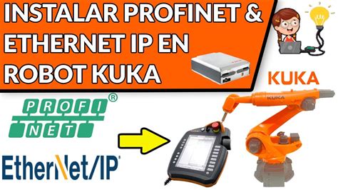 🟧 robot kuka instalar paquetes de ethernet ip and profinet en robot kuka youtube