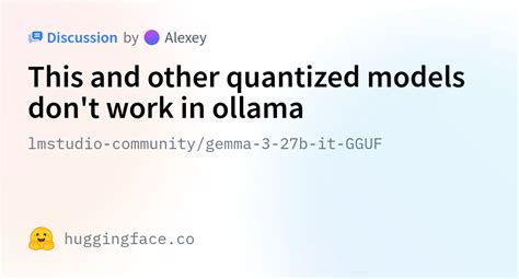 Lmstudio Community Gemma 3 27b It GGUF This And Other Quantized Models Don T Work In Ollama