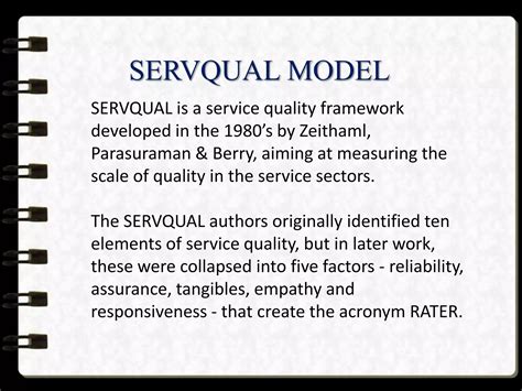 Servqual Model And Pert And Cpm And Project Management Powerpoint Presentation Pptx