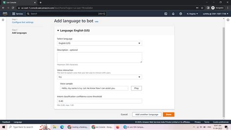 Github Suhitharcsc Banking Bot Aws Csc Acadamic Project Created A Banking Bot