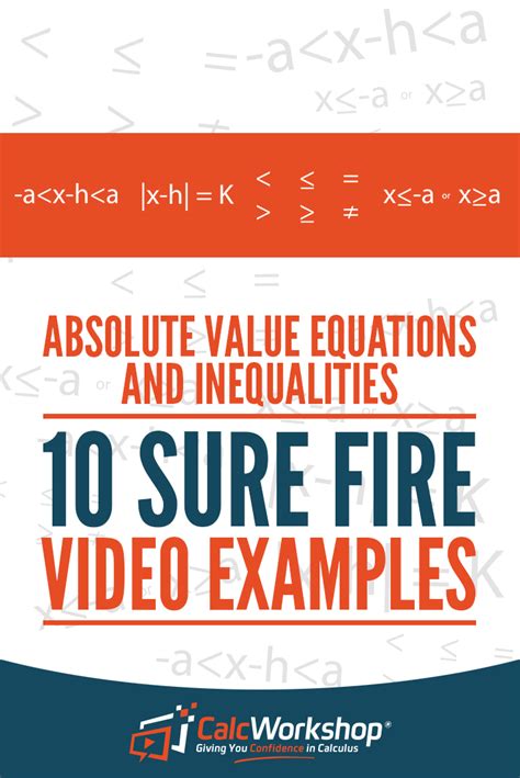 How To Solve Absolute Value Equations Examples