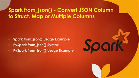 Spark From Json Convert Json Column To Struct Map Or Multiple Columns Spark By {examples}