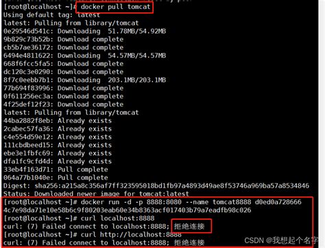 Tomcat启动，测试被拒绝连接curl 7 Failed Connect To Localhost8848 拒绝连接 Csdn博客