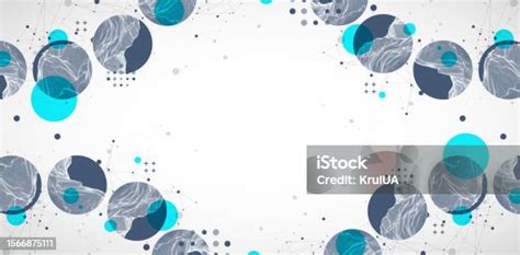 트렌디한 추상 와이어프레임 배경 현대 과학 또는 기술 예술 요소 표면 그림입니다 0명에 대한 스톡 벡터 아트 및 기타 이미지 0명 개념 건강관리와 의술 Istock